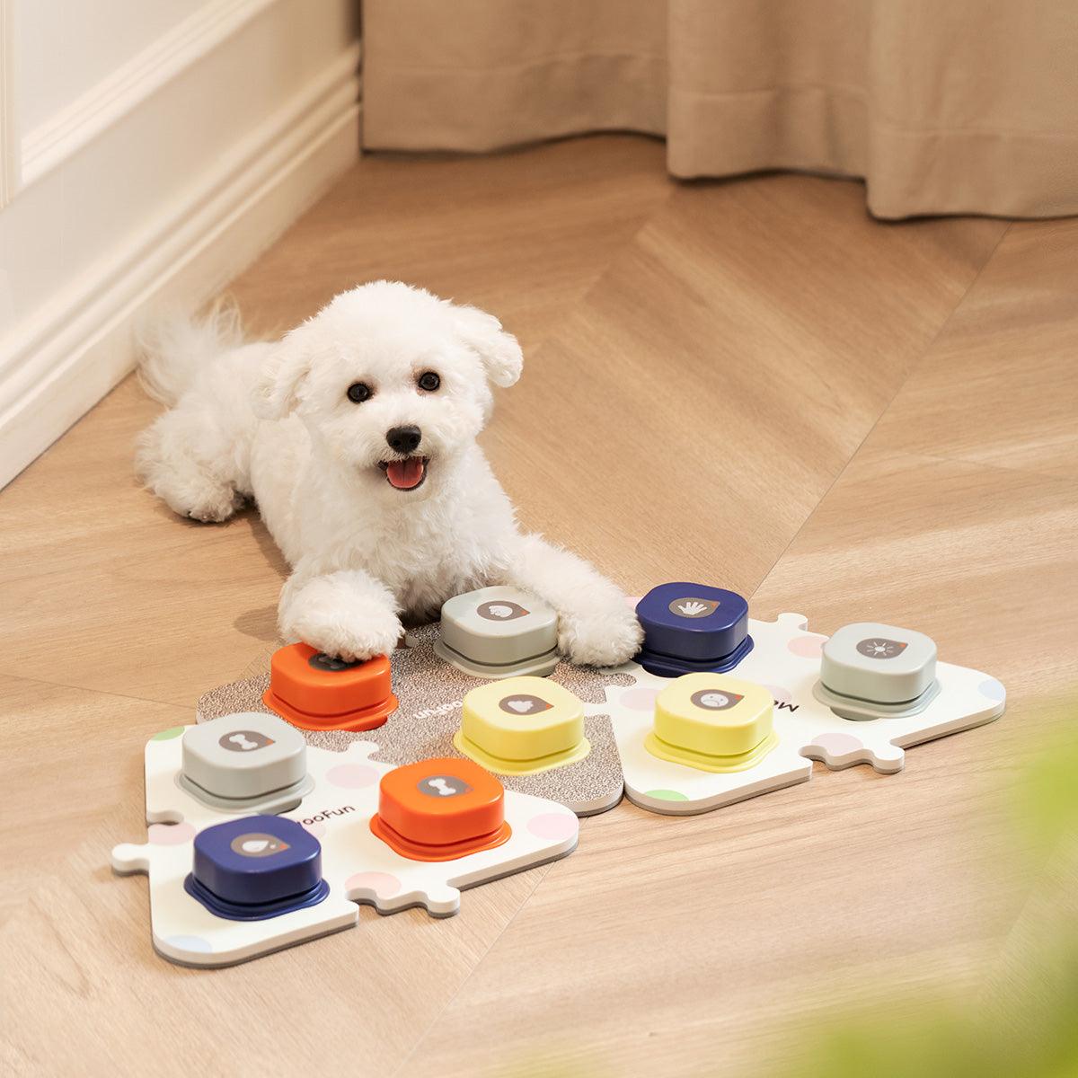 No More Woof Woof Confusion! Mewoofun Buttons Help Dogs Express Needs ...
